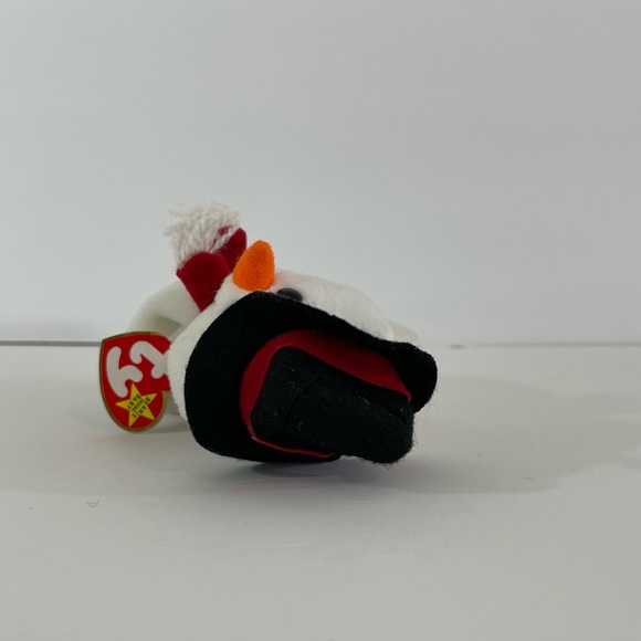 Ty | Toys | Ty Snowman Snowball Plush Stuffed Animal White Black 8 996 ...